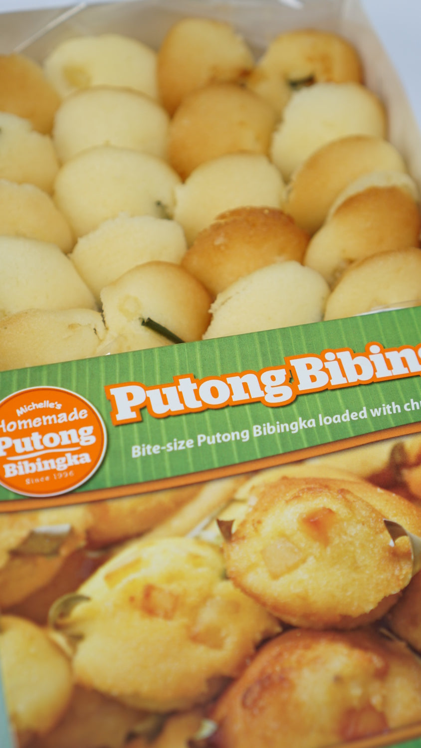 Putong Bibingka 20pcs – Michelle's Putong Ube and Filipino Delicacies