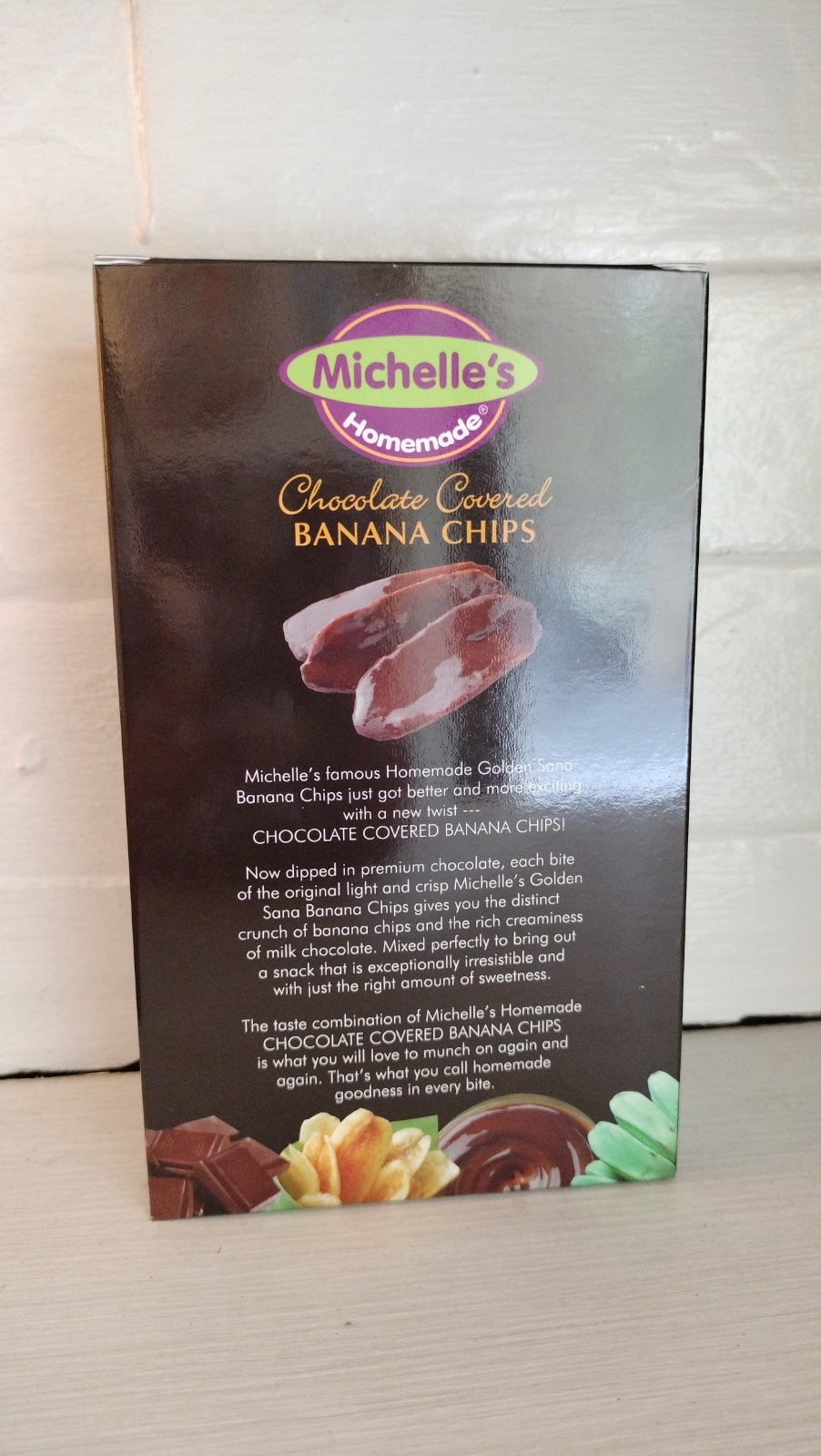 Chocolate Covered Banana Chips – Michelle's Putong Ube and Filipino ...